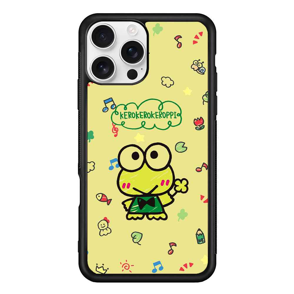Keroppi Plesure at The Garden iPhone 16 Pro Max Case – Carneystore