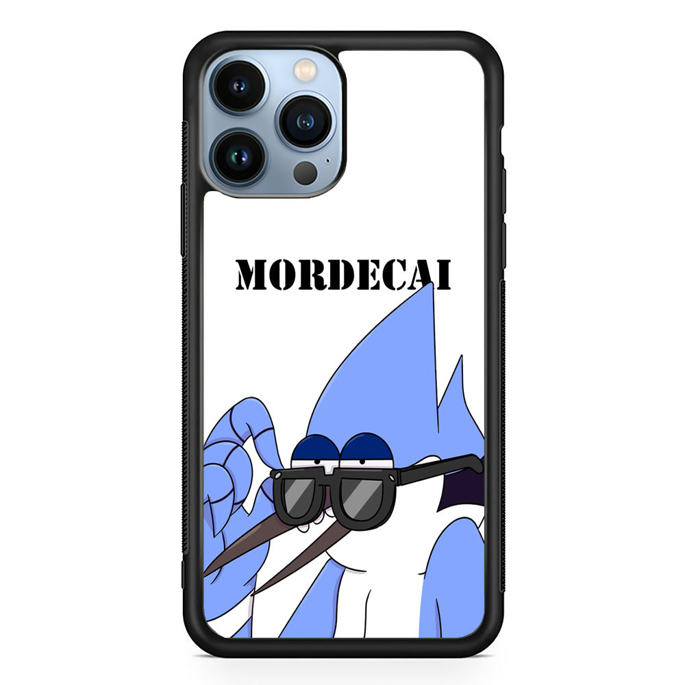 Mordecai Regular Show Character iPhone 13 Pro Case – Carneystore